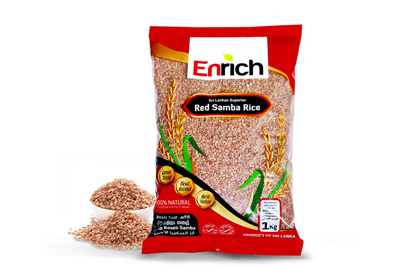 Enrich Red Samba Rice - House of Spices